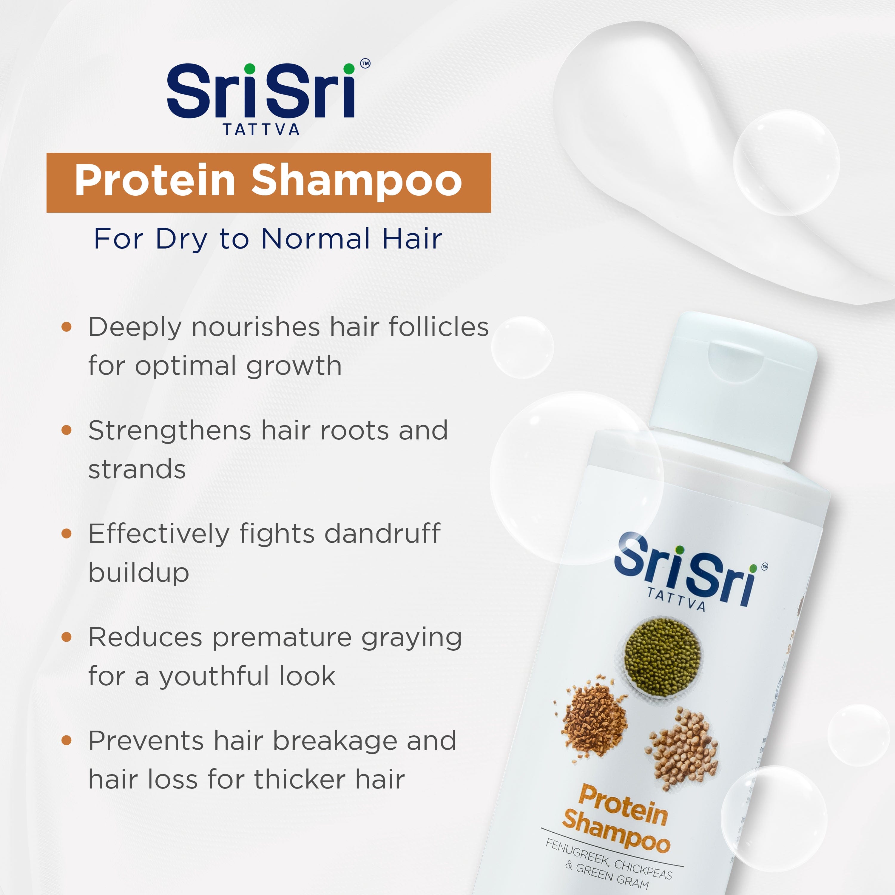 Shop Protein Shampoo Online - For Dry to Normal Hair