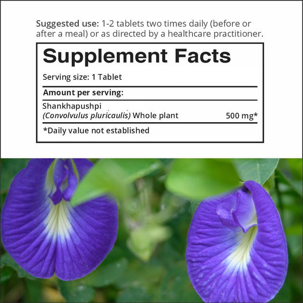 Shop Shankhapushpi Tablets for Mind & Sleep